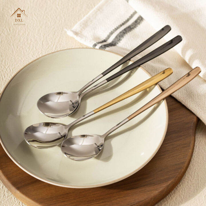 DXL Tableware Fine Dining Cutlery 304 Stainless Steel Spoon Fork ...