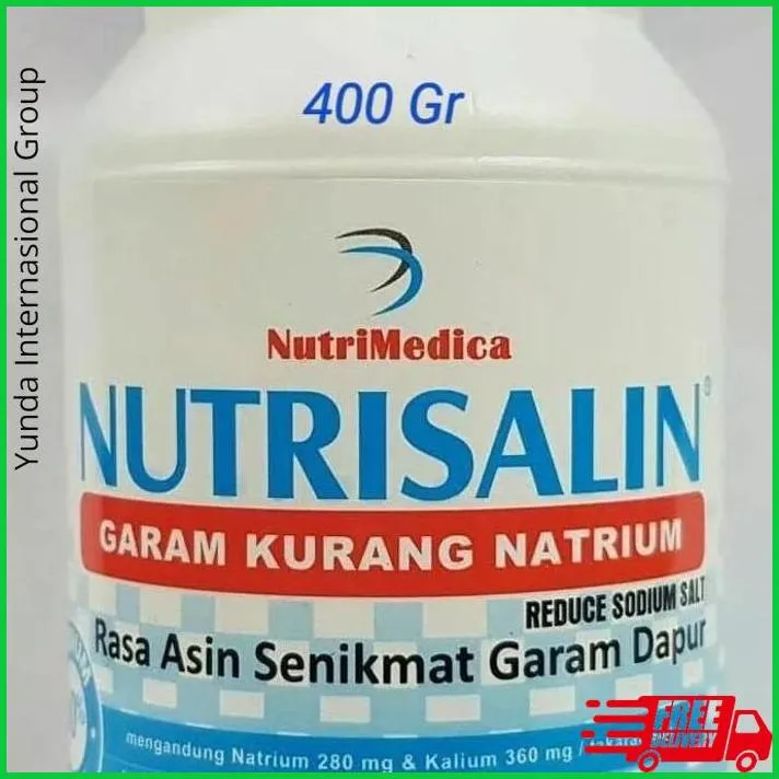 Nutrisalin Garam Diet 400Gr Garam Rendah Natrium 400 Gr Garam Dapur ...