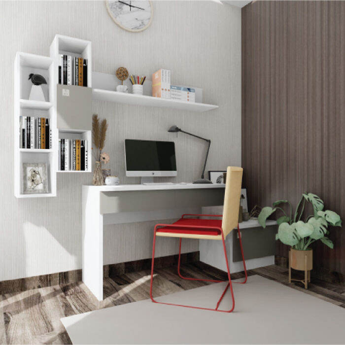 Idemu Paket Ruang Kerja Belajar Study Desk D | Lazada Indonesia