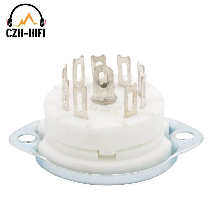 Holiday Discounts 9Pin B9A Tube Socket Ceramic Valve Base For 12AX7 ...