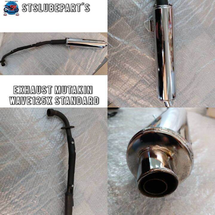 EXHAUST MUTAKIN FOR HONDA WAVE125-X STANDARD | Lazada