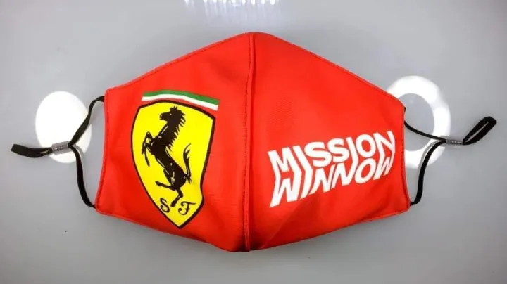 ProTek Washable Water Repellant - Ferrari Mask Ver.2 - 2Ply with Pocket ...