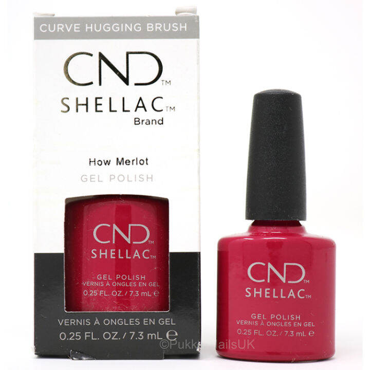 CND SHELLAC – GEL COLOR – How Merlot | Lazada Singapore