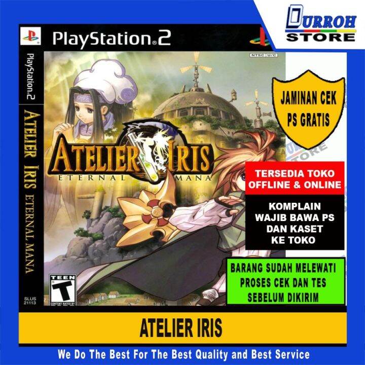 KASET GAME PS 2 ATELIER IRIS / ATELIER IRIS 1 | Lazada Indonesia