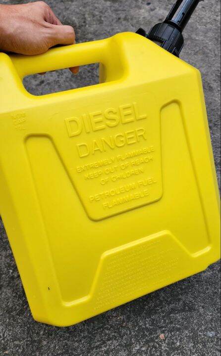 10 liters Diesel Fuel container gasoline Spare Fuel container | Lazada PH