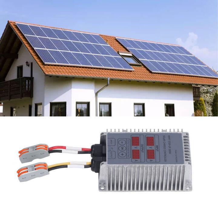 Solar Battery Charge Controller Boost MPPT แรงดันไฟฟ้าที่ปรับได้กันน้ำ ...