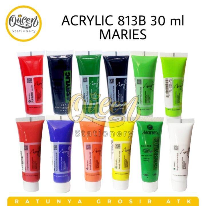 CAT ACRYLIC 813B 30 ML MARIES / CAT AKRILIK | Lazada Indonesia