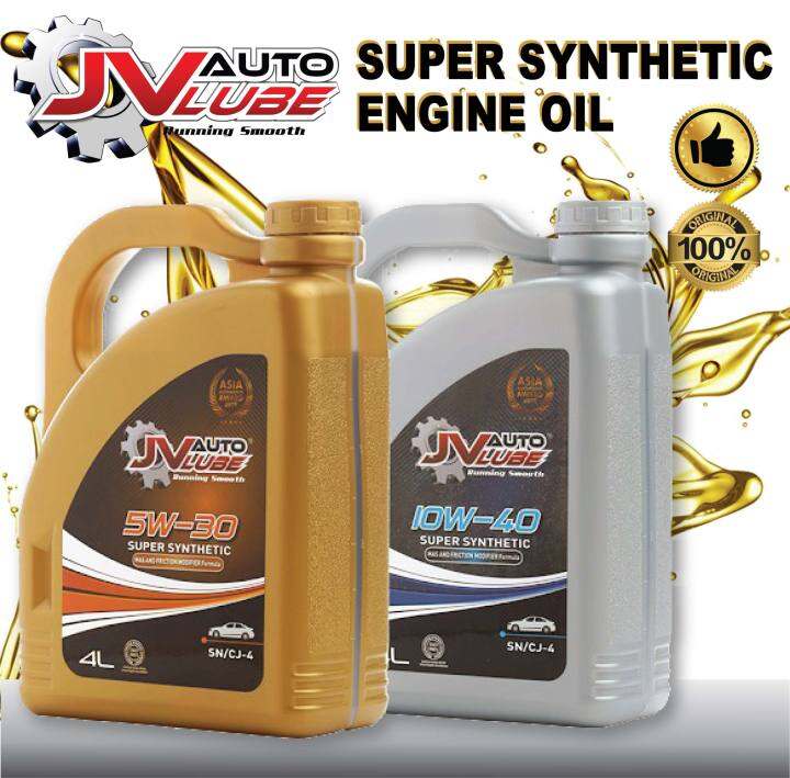 JV Auto Lube - Engine Oil 5W-30 10W-40 Original | Lazada