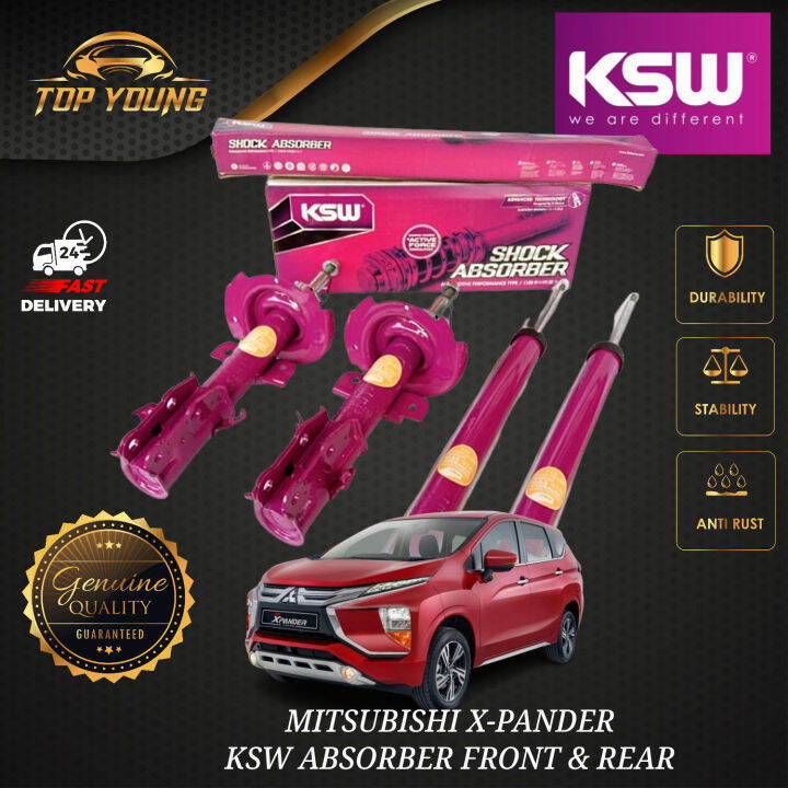 KSW MITSUBISHI XPANDER (X-PANDAR) SHOCK ABSORBER (FULL SET) FRONT OR ...