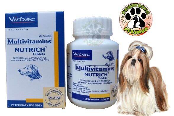 EXP. ARPIL 2023 Virbac Nutrich Multivitamins 30tabs | Lazada PH EXP. ARPIL 2023 Virbac Nutrich Multivitamins 30tabs | Lazada PH