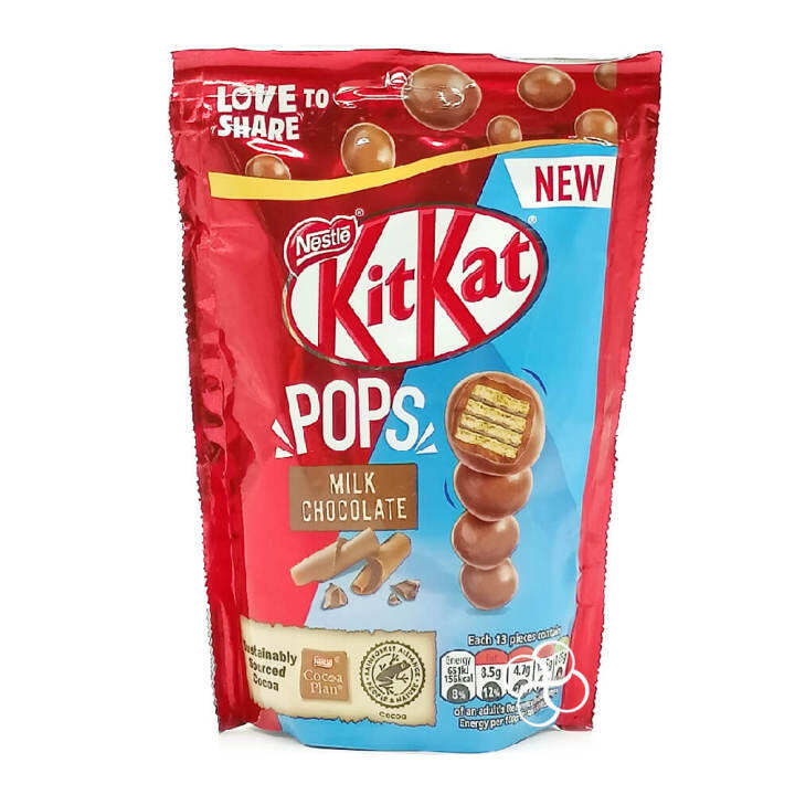 Nestle Kitkat Pops Milk Chocolate Pouch 100g | Lazada PH