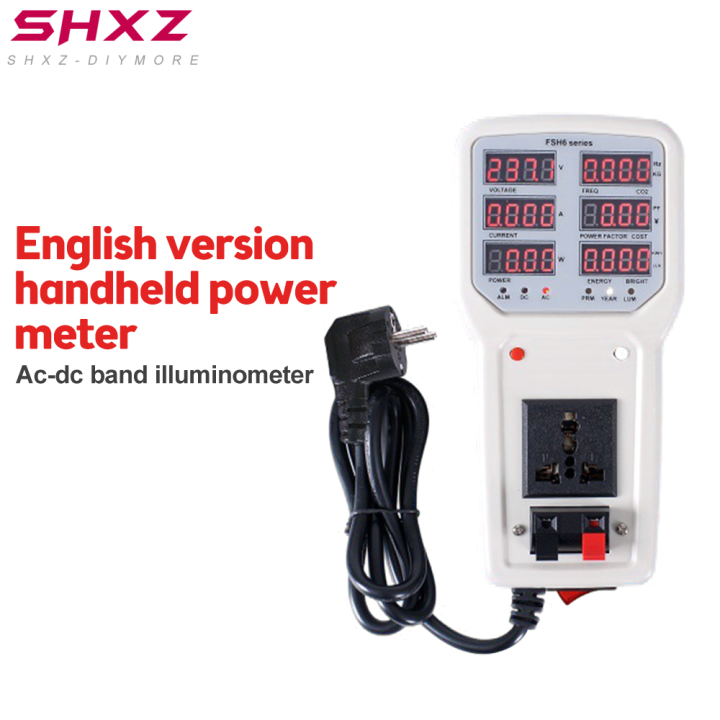 SHXZ diymore Portable Micro Electricity Usage Monitor Electrical Power ...