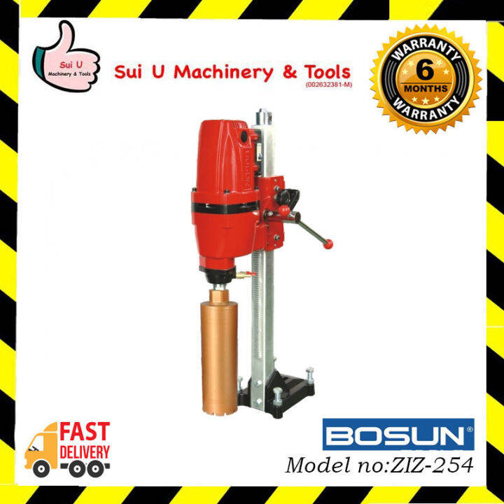 BOSUN ZIZ254 / ZIZ-254 Core Drill Machine 3500w 254mm | Lazada