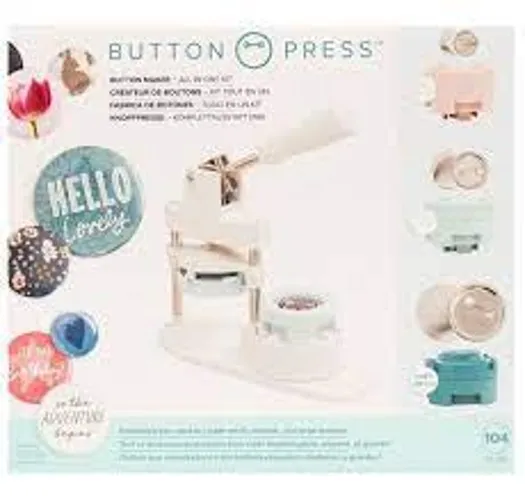 We R Memory Keepers Button Press- Button Maker All-In-One Kit | Lazada PH