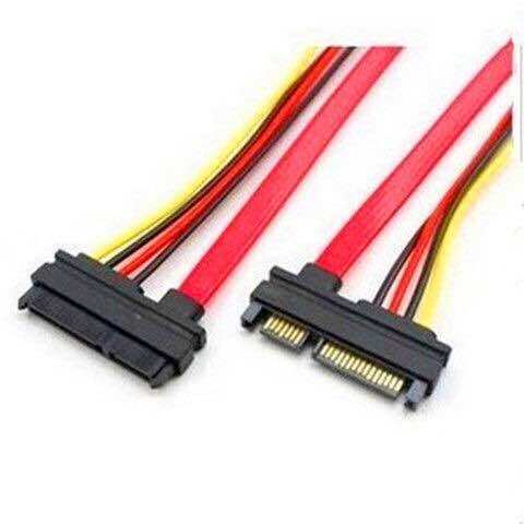 Computer SATA power data integration extension line 7+15P male-female ...