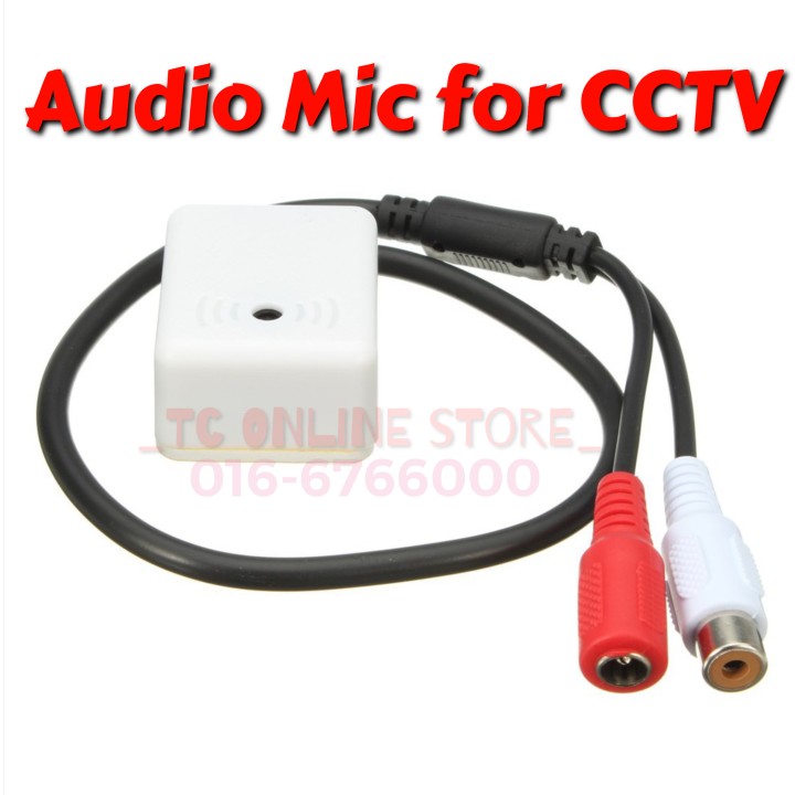 Mini Spy Hidden CCTV Microphone Audio Square Mic for Surveillance ...