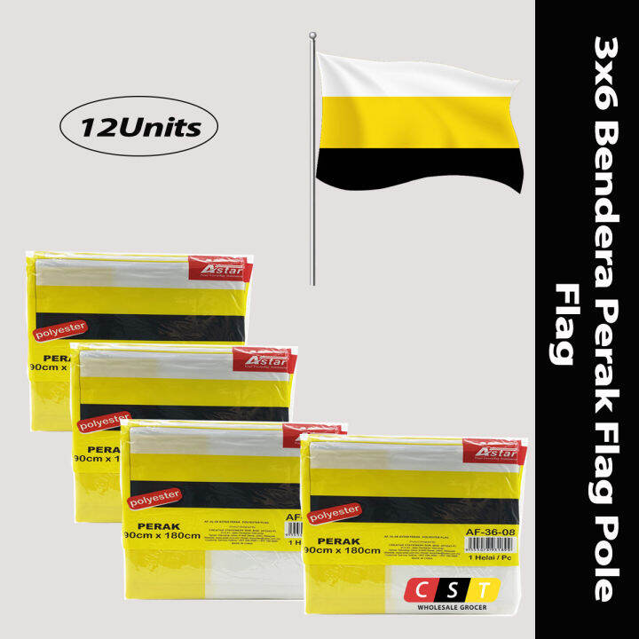 3x6 Bendera Perak Flag X 12 Units | Lazada