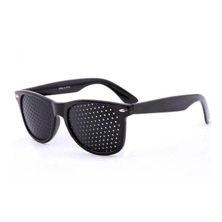 Pinhole Glasses Anti-fatigue Eye Protection Improve Vision Correction ...