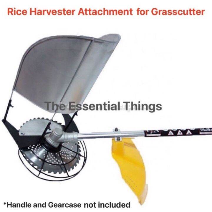 Rice Wheat Harvester Attachment for Grass Cutter Paddy Collector ...