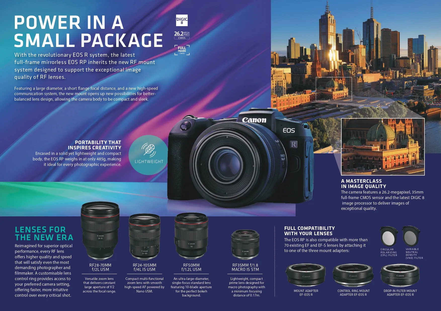 Canon EOS RP Digital 4K UHD Mirrorless Camera (Body Only) with AF MF F ...