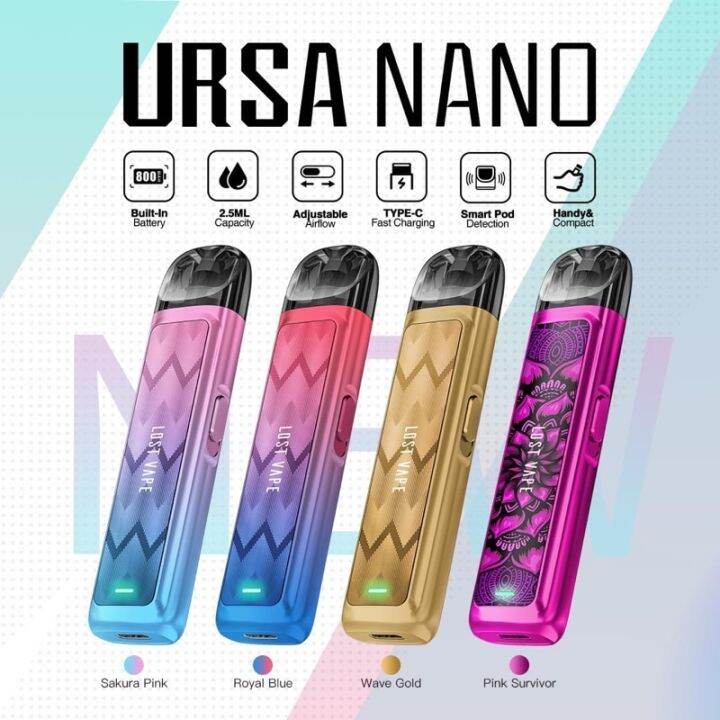 Lost Vape Ursa Nano Pod System Kit 800mAh (LEGIT) | Lazada PH