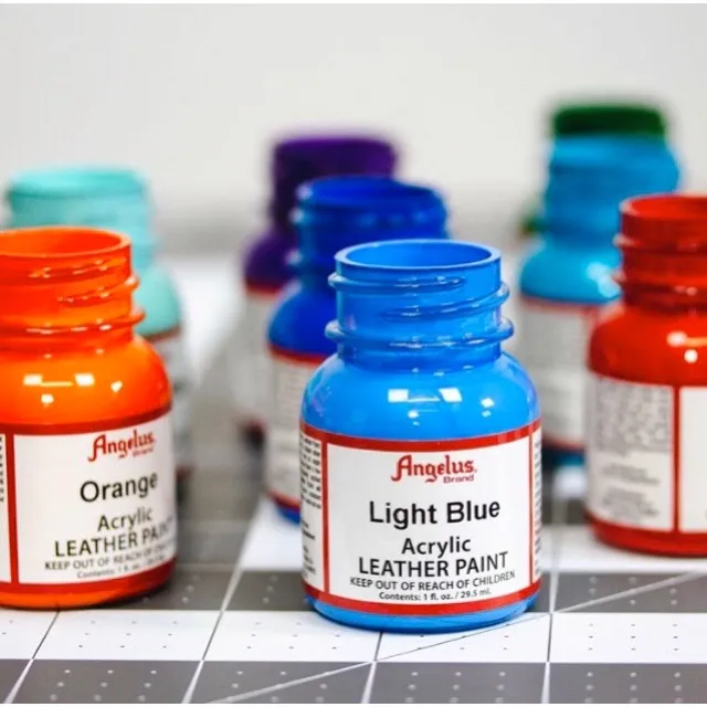 ในสต็อกในร้านของเรา (A 001-060) Angelus direct สีpaint ผ้า และหนัง USA ...