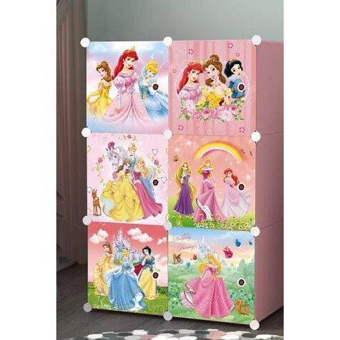 PRINCESS 2 CUBES DIY STORAGE CABINET | Lazada PH