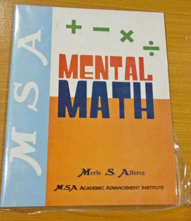 MSA Mental Math | Lazada PH