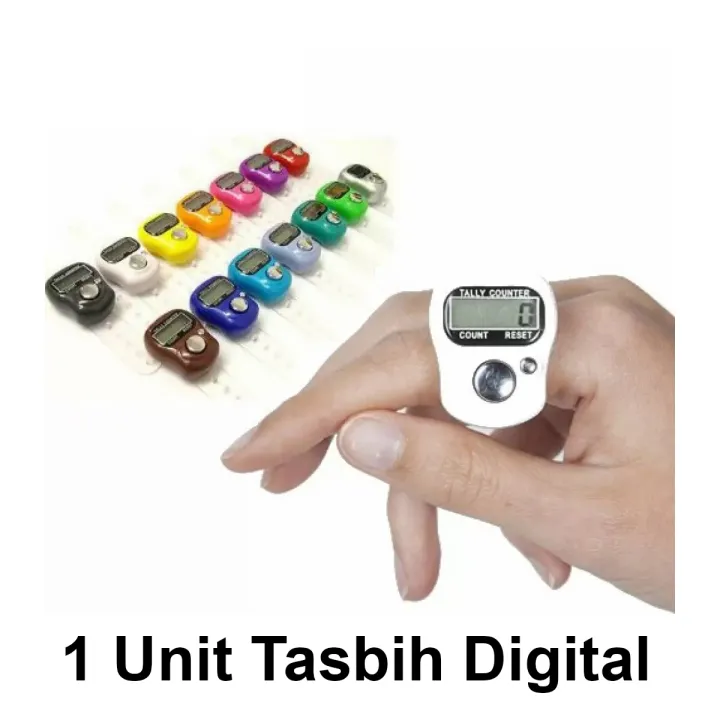 Tasbih Digital Tasbeh LED Jam Tangan Tasbih Souvenir Haji Umrah Alat ...