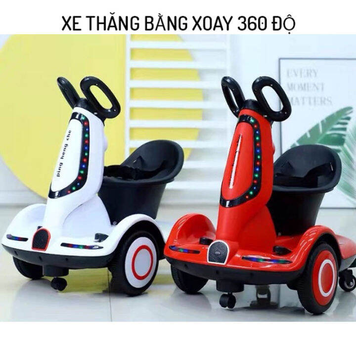 Xe Điện 360 Độ Cho Bé - Xe Điện Trẻ Em Giữ Thăng Bằng Xoay Vòng 360 Độ ...