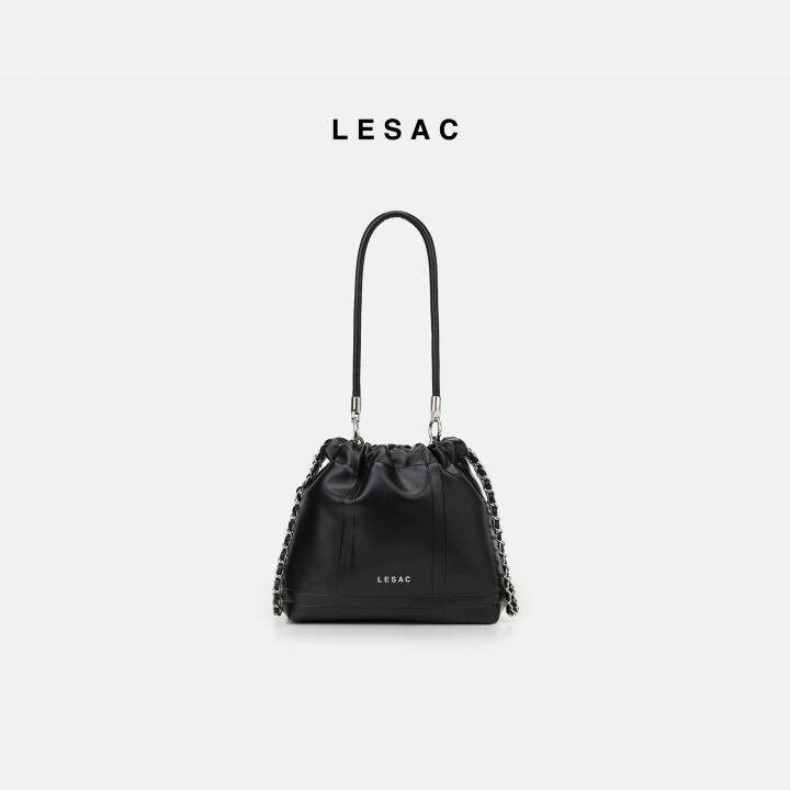 Túi da dây rút nữ LESAC Bloom Bag | Lazada.vn
