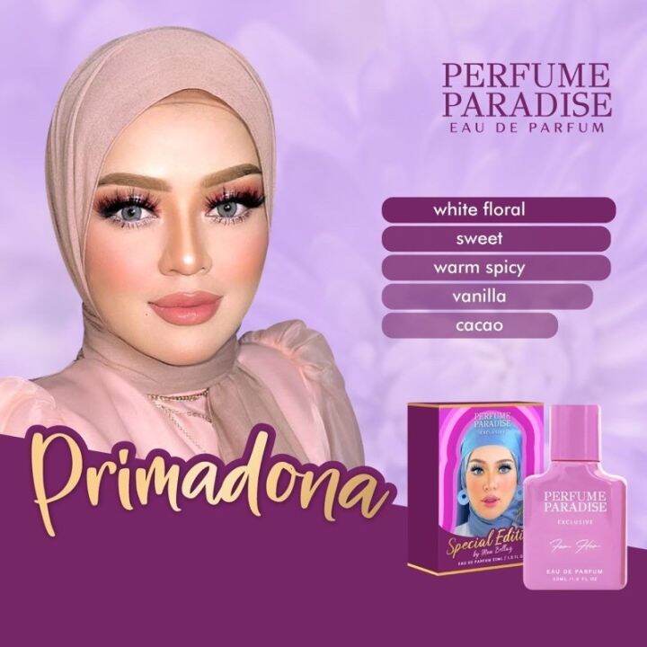 Perfume Paradise Primadona 30ml by Mua Bellaz | Lazada