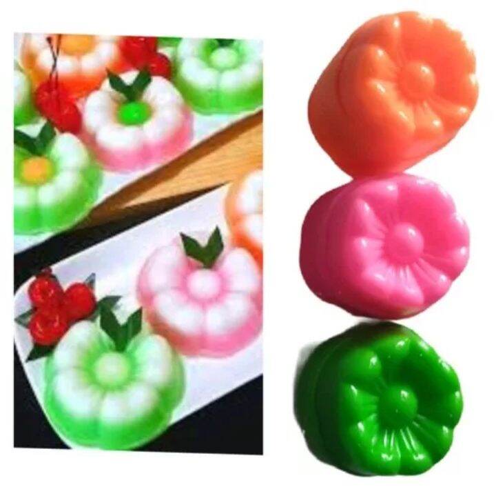 36 pcs Cetakan Putu Ayu/Pudding/Talam/Jelly/Agar Bunga Sakura | Lazada ...