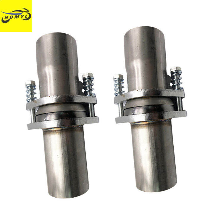 Homyl 3" ID Stainless Exhaust Spherical Joint Spring Flange Pipe Repair ...