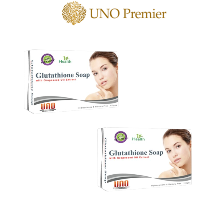 UNO NaturaWhite 4in1 Glutathione Soap Gluta 2 Bars | Lazada PH