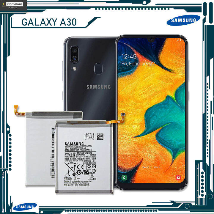 For Samsung Galaxy A30 | Battery Model: EB-BA505ABU Original Capacity ...