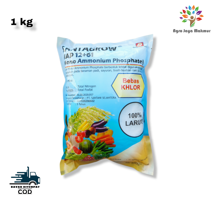 PUPUK MONO AMMONIUM PHOSPHATE 1KG MAP 1 KG ultradap pupuk perangsang ...