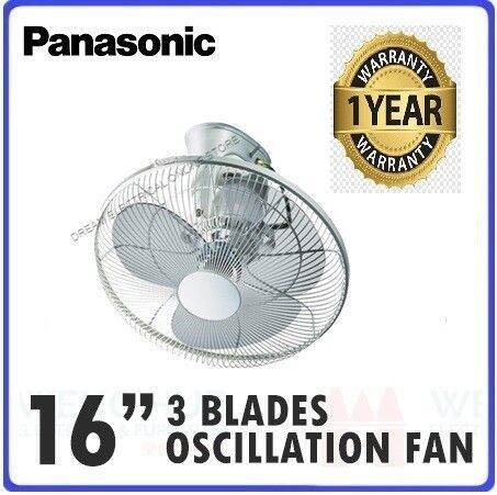 Panasonic 16” Oscillation Fan F-MQ409-GY / F-MQ409-DG | Lazada