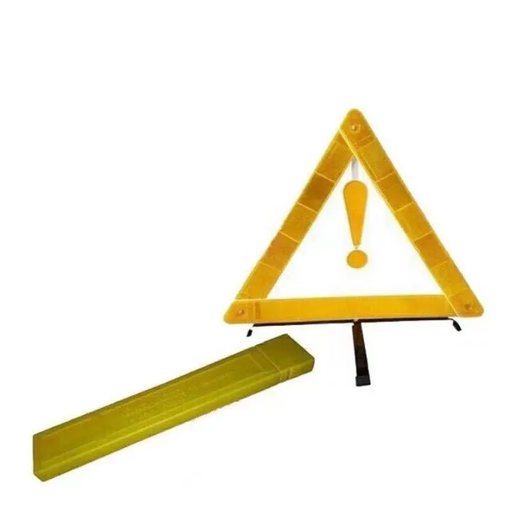 durable Red/Yellow Car Early Warning Device Triangle Sign For Road ...