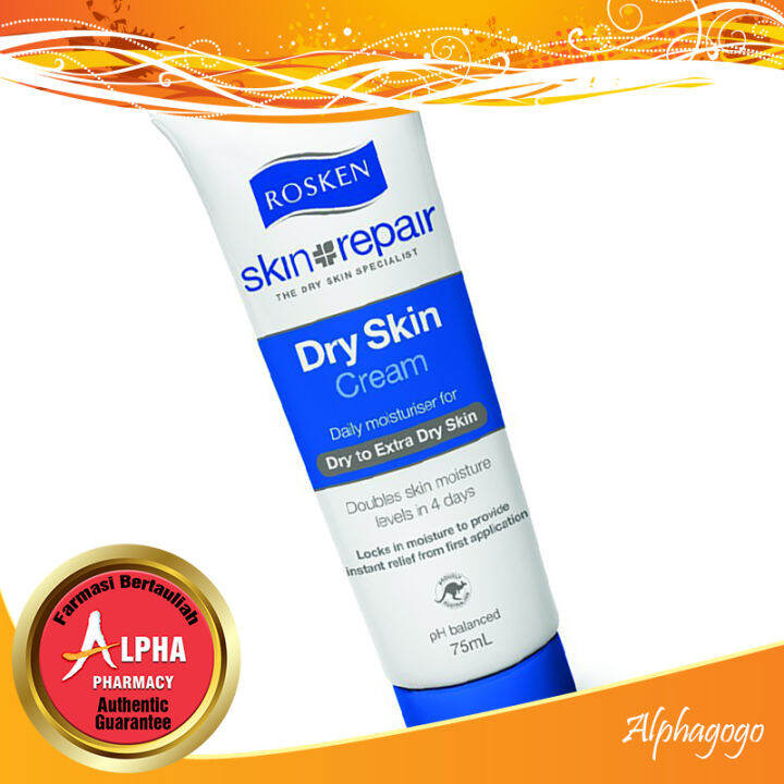 Rosken DRY Skin Repair Cream 75ml | Lazada