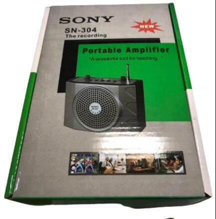 SN-304 SONY PORTABLE AMPLIFIER | Lazada PH