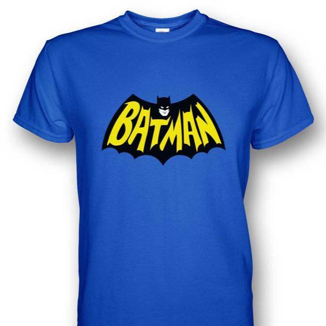 Retro Batman Logo Super Hero T-shirt | Lazada PH