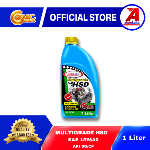 Cosmic Series AutoLube Multigrade HSD SAE 15W/40 Motor Gasoline Engine ...