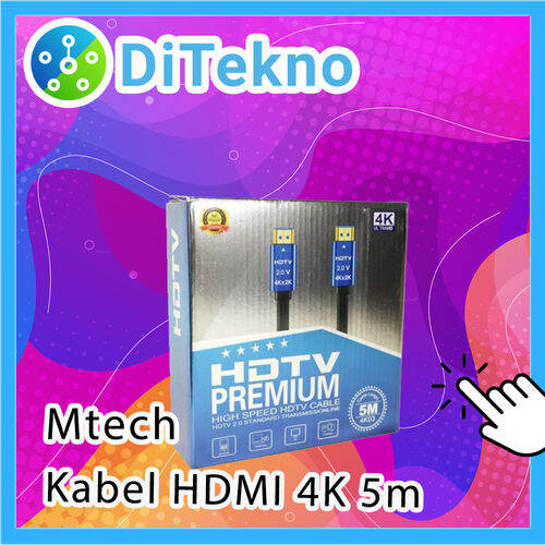 Kabel HDMI 5 Meter 4K M-TECH | Lazada Indonesia