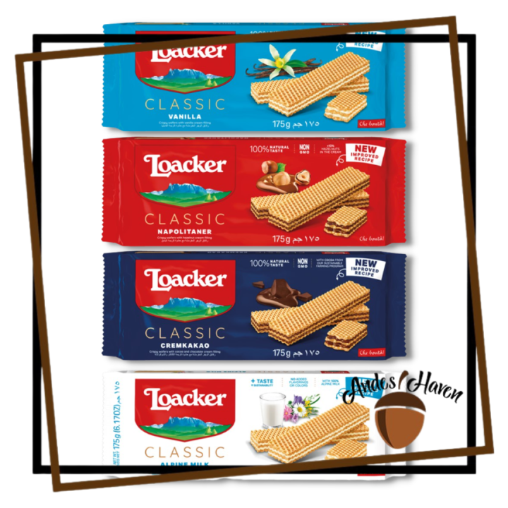 【Loacker】Classic - 175g | Lazada