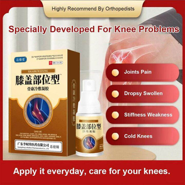 Knee pain relief cold compress spray knee Pain Relief Spray | Lazada ...
