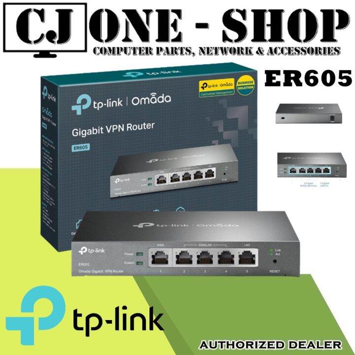 Tp-Link ER605 Omada Gigabit VPN Router | Lazada PH