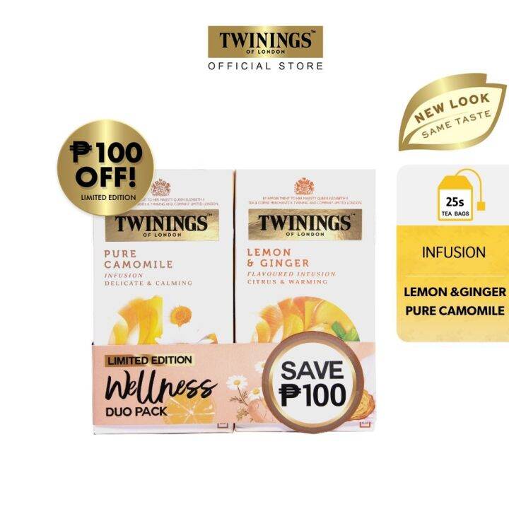 [NEW] Twinings Wellness Duo Pack | Lazada PH