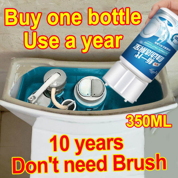 Automatic Toilet Bowl Cleaner 350ml Auto Releasing Dirt Removal ...