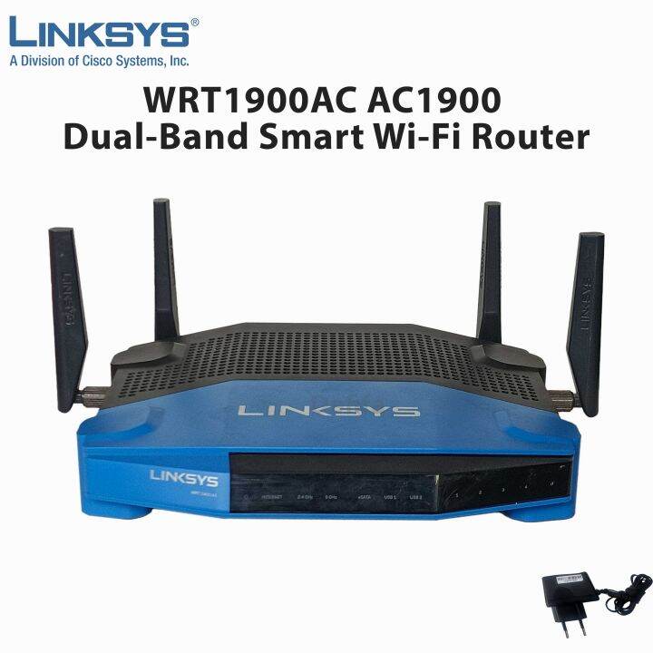 Linksys WRT1900AC AC1900 Dual-Band WiFi Router | Lazada Indonesia